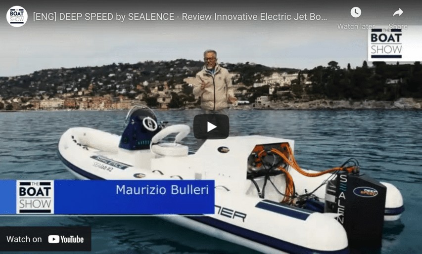 DEEP SPEED by SEALENCE - Electric Jet Boat Propulsion